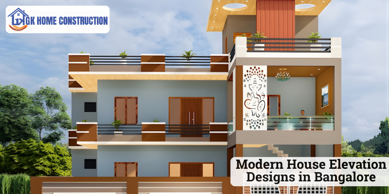 House Elevation Designs | building contractors in bangalore | GK home ...