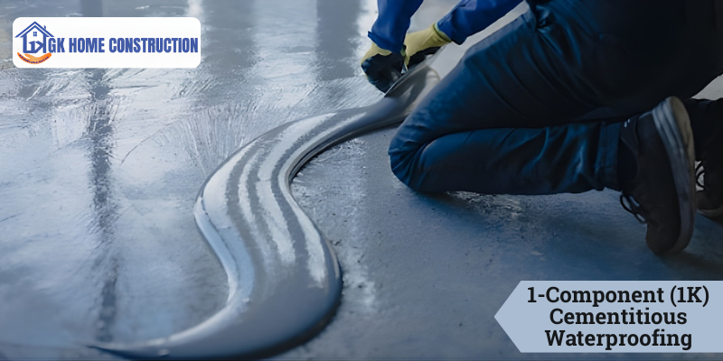 1-Component (1K) Cementitious Waterproofing | GK Home Construction