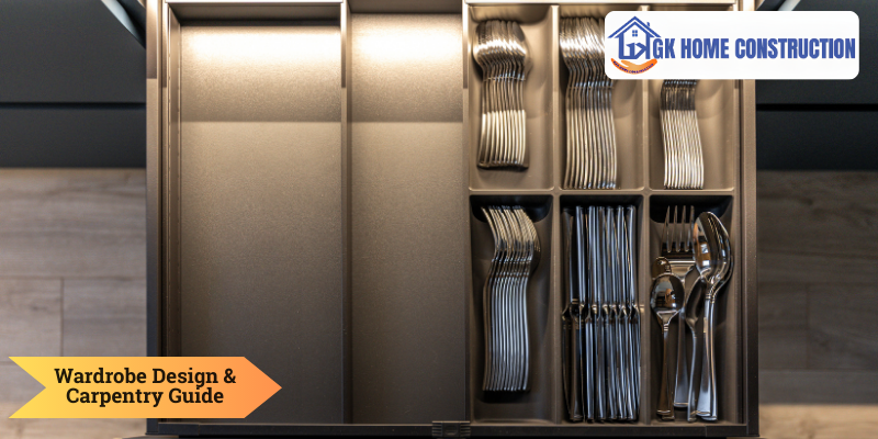 Wardrobe Design & Carpentry Guide for Modern Homes | GK Home Construction