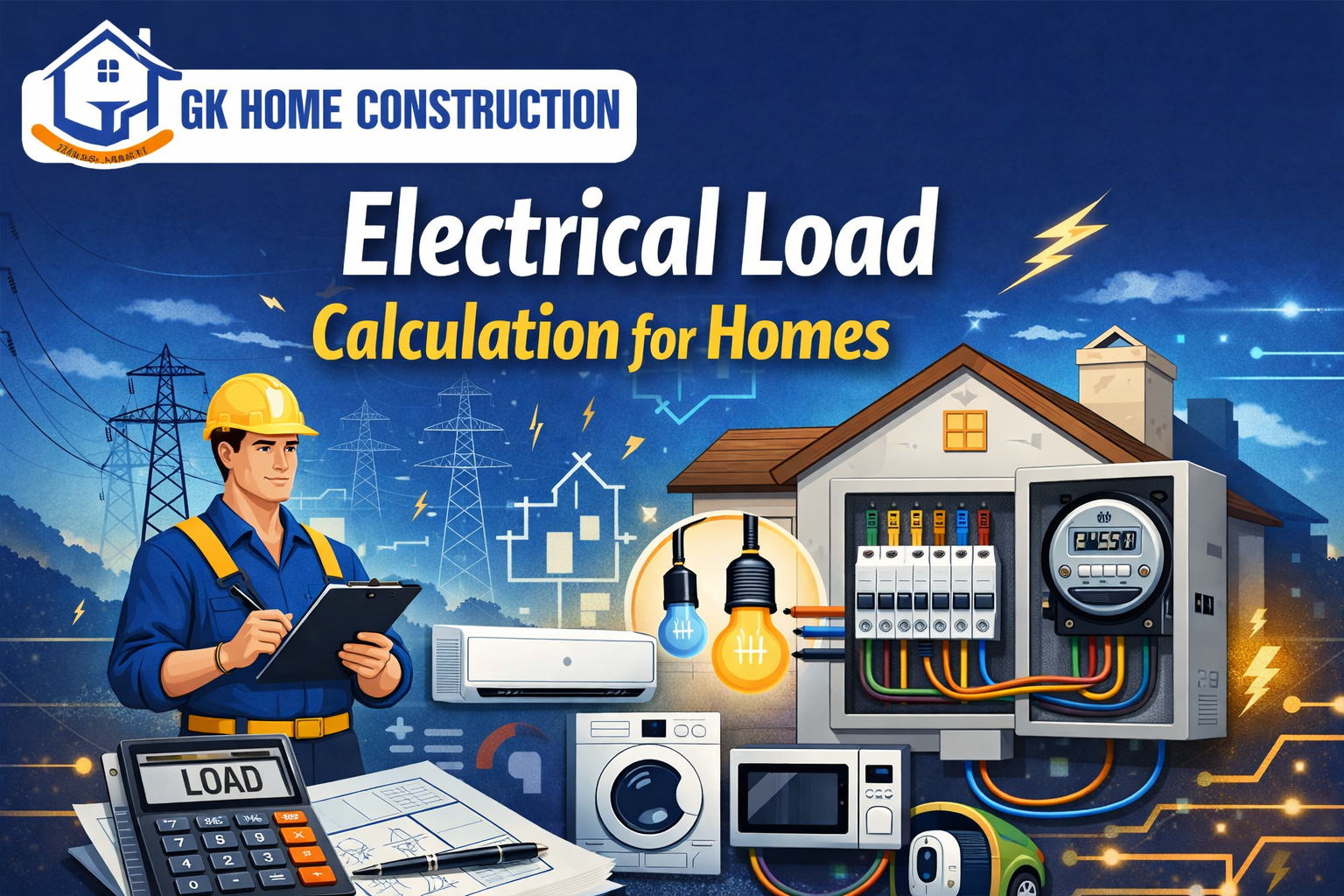 Electrical Load Calculation Guide for Modern Homes | GK Home Construction